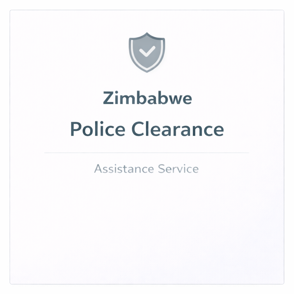 Zimbabwe Police Clearance Certificate – Civil Documents